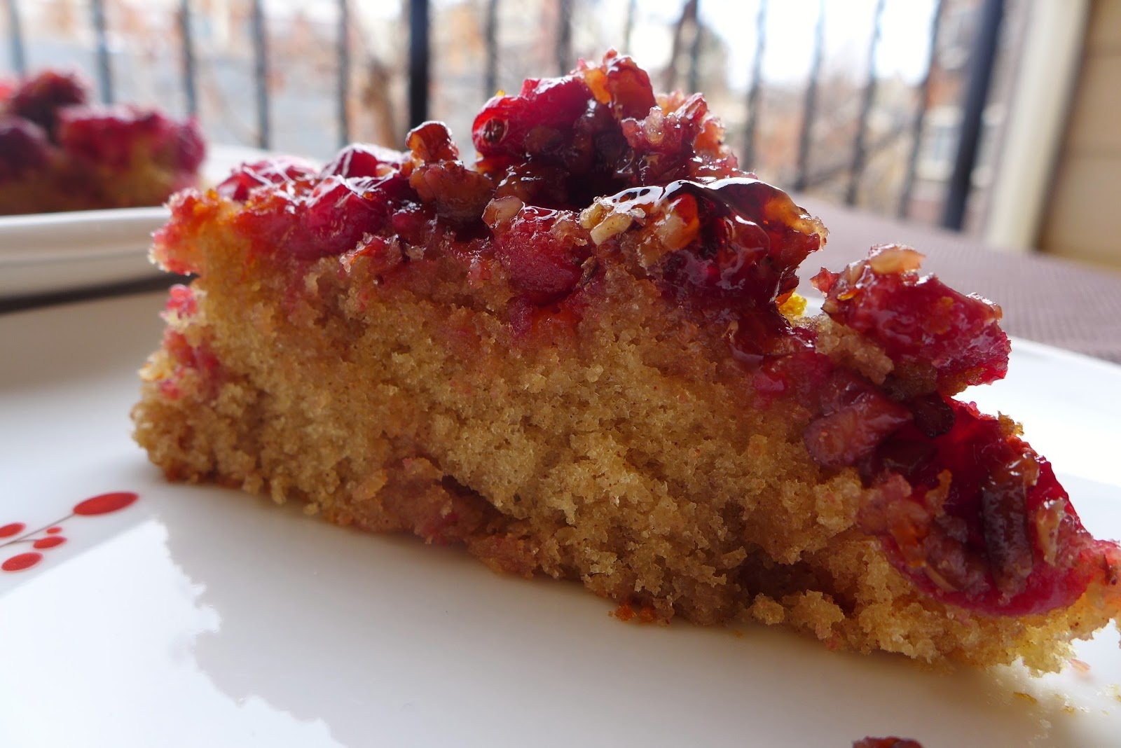Dimples & Delights: Cranberry Upside-Down Cake