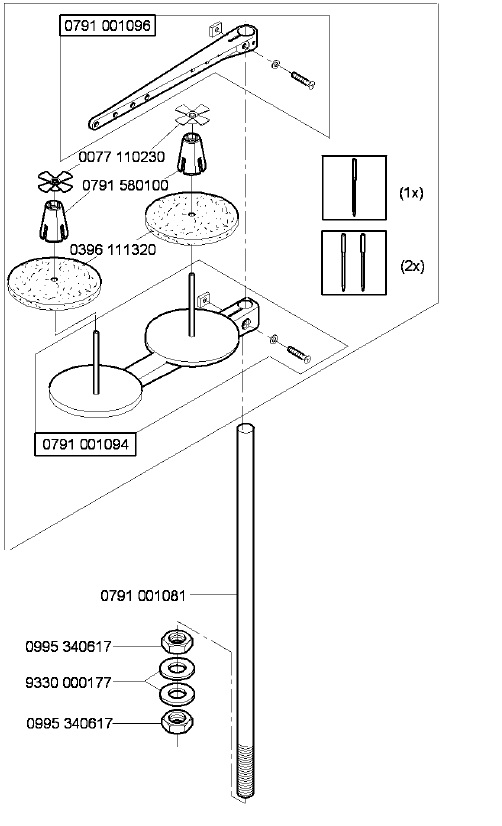 The World of Dürkopp Adler Parts: How to thread the yarn correctly in ...