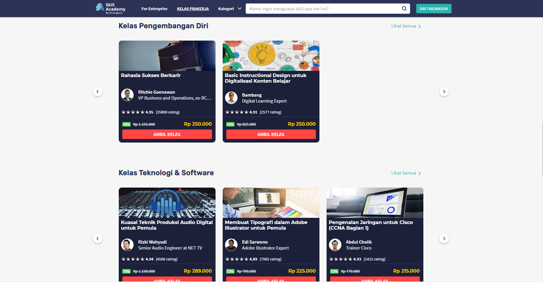 Skill Academy Platform Pelatihan Terbaik untuk Prakerja Anggi Putri
