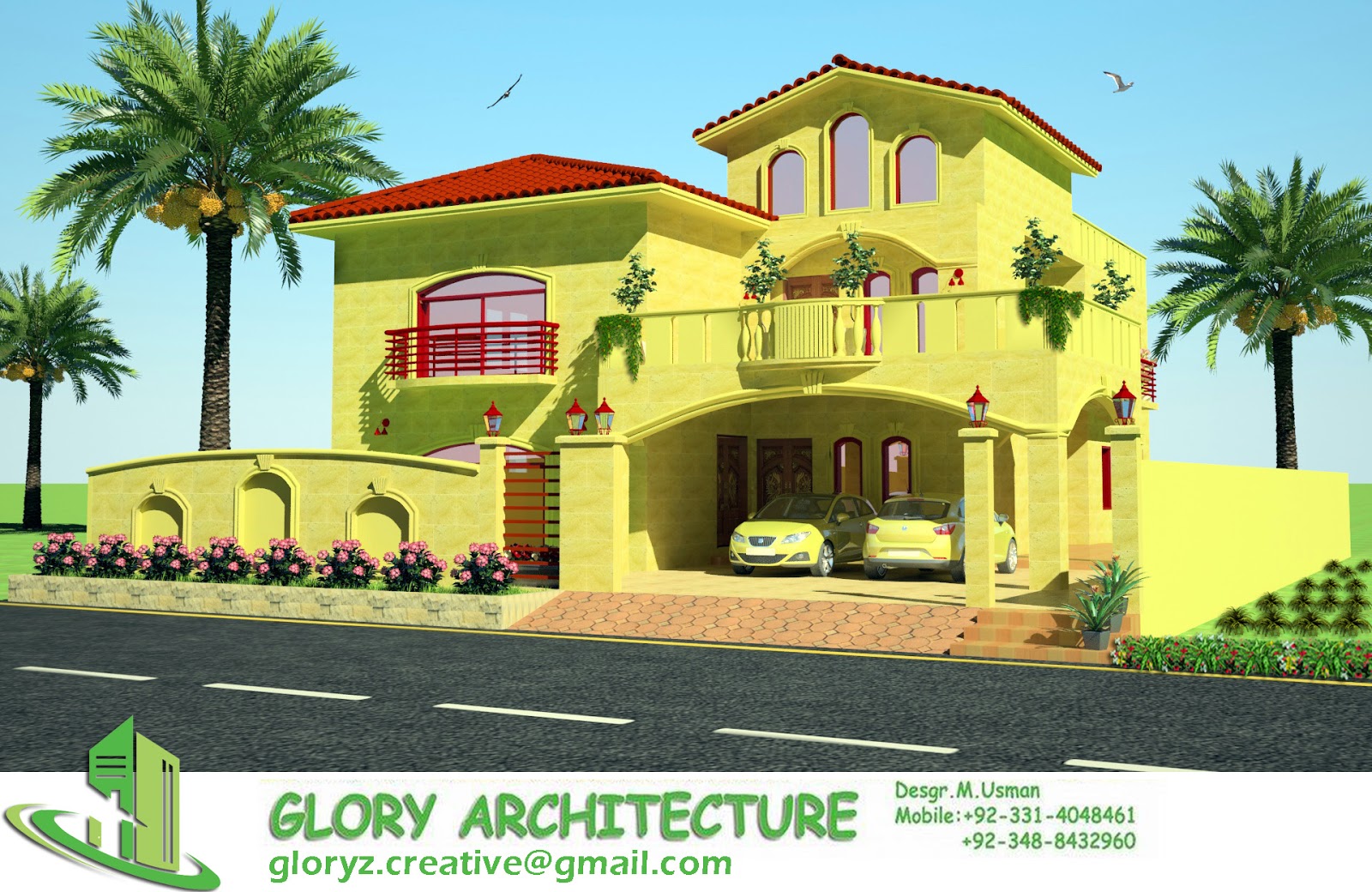 Architectural Drawings, House Elevation, House Map, Plan, Naqsha, 3D ...