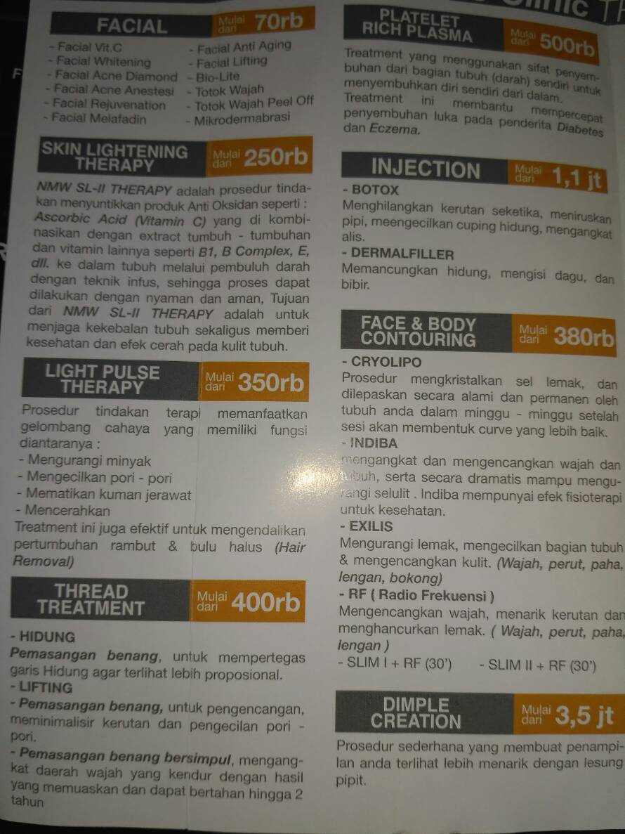 ANALISIS 4P DARI NMW SKIN CARE