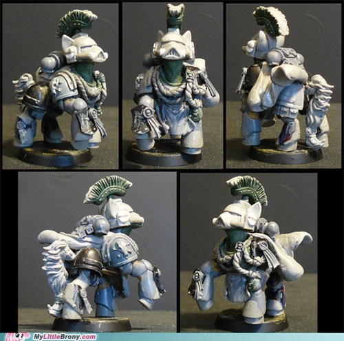 El Taller del Cuervo: My little Pony Space Marine!