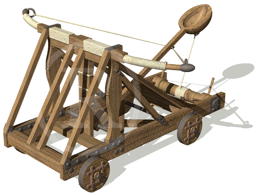 Catapultas.