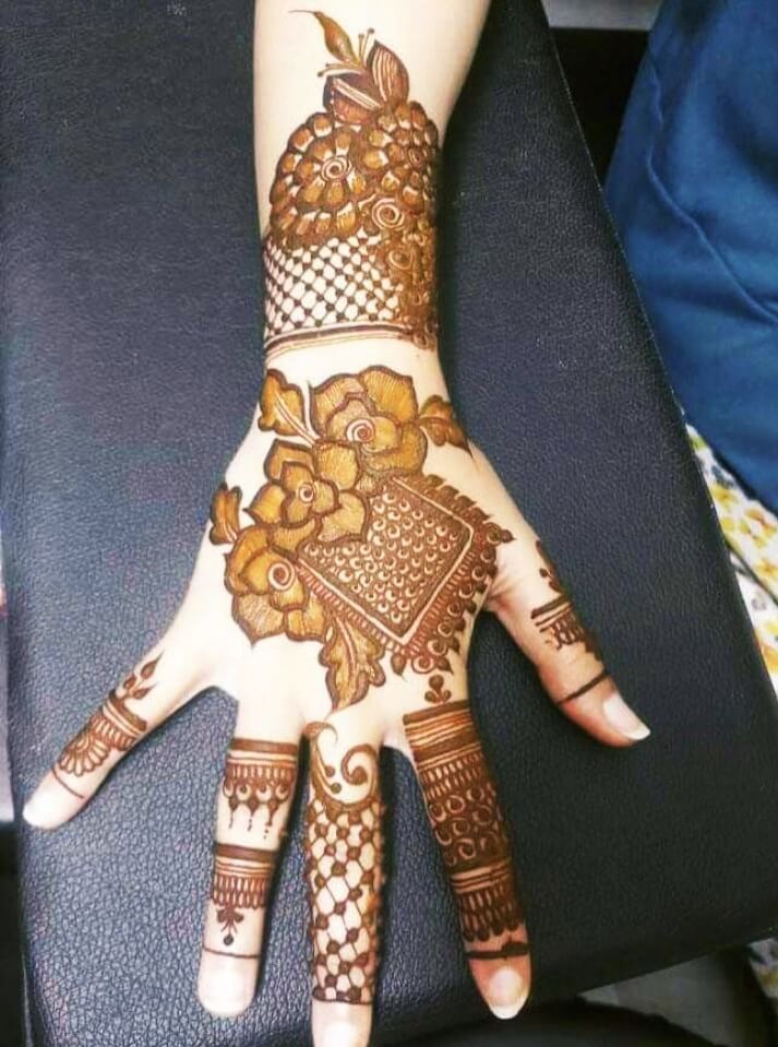 35+ Best Mehndi Design Images For Holi || Holi Mehndi Design Images ...