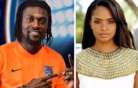 Footballer Emmanuel Adebayor & Dillish Mathews' Relationship Hits The ...