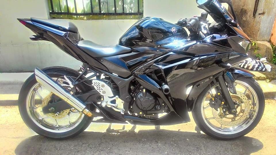 Modifikasi Yamaha YZF-R25 Minimalis, Hitam Kinclong! | KONSEP MODIFIKASI