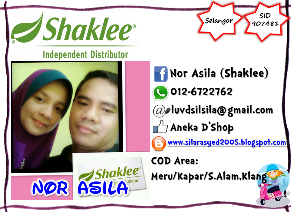 Little Hannah's VitaHouse: Senarai Shaklee Distributor Anda