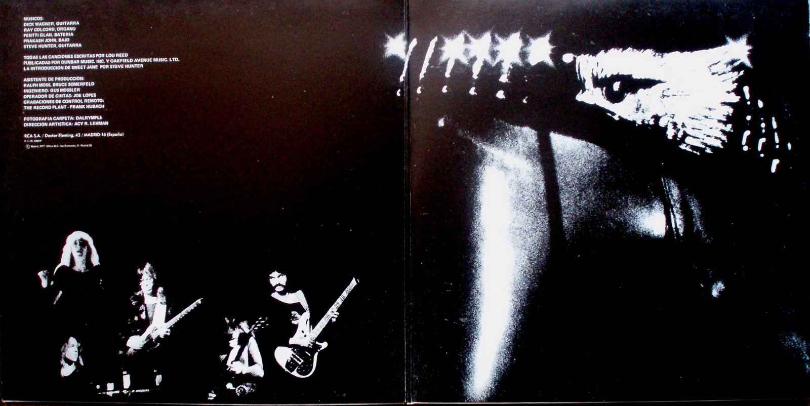 Lou Reed - Rock 'n' Roll Animal (1974 - Glam Rock/Hard Rock/Rock - USA)