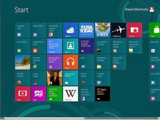 Tutorial Cara Penggunaan Windows 8 di Notebook