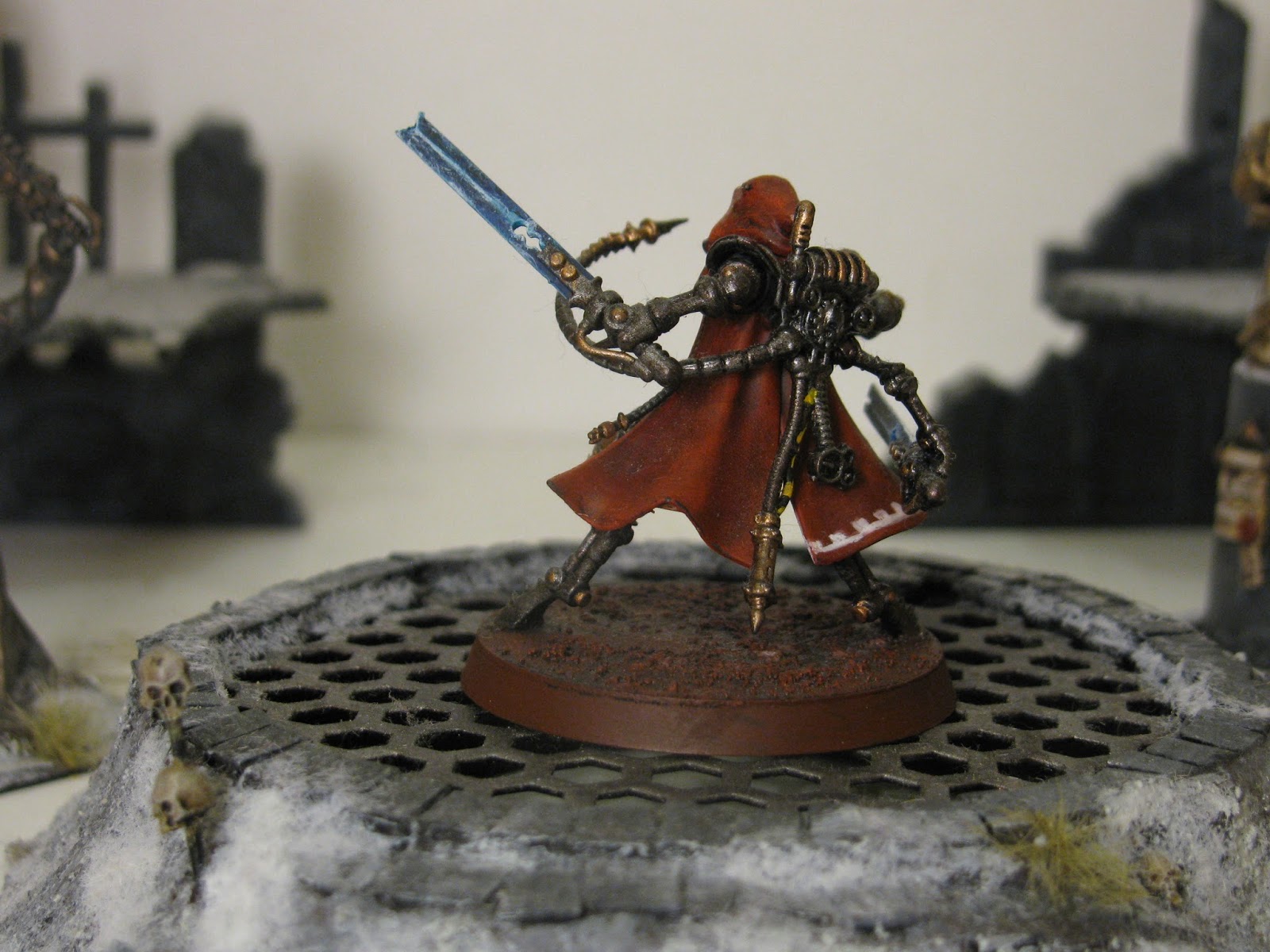 Chipped Fang: Sicarian Ruststalker Princeps, painted