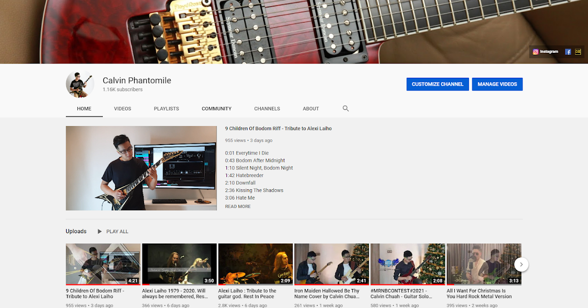 YouTube Channel UP!!! Come Support and SUBSCRIBE!