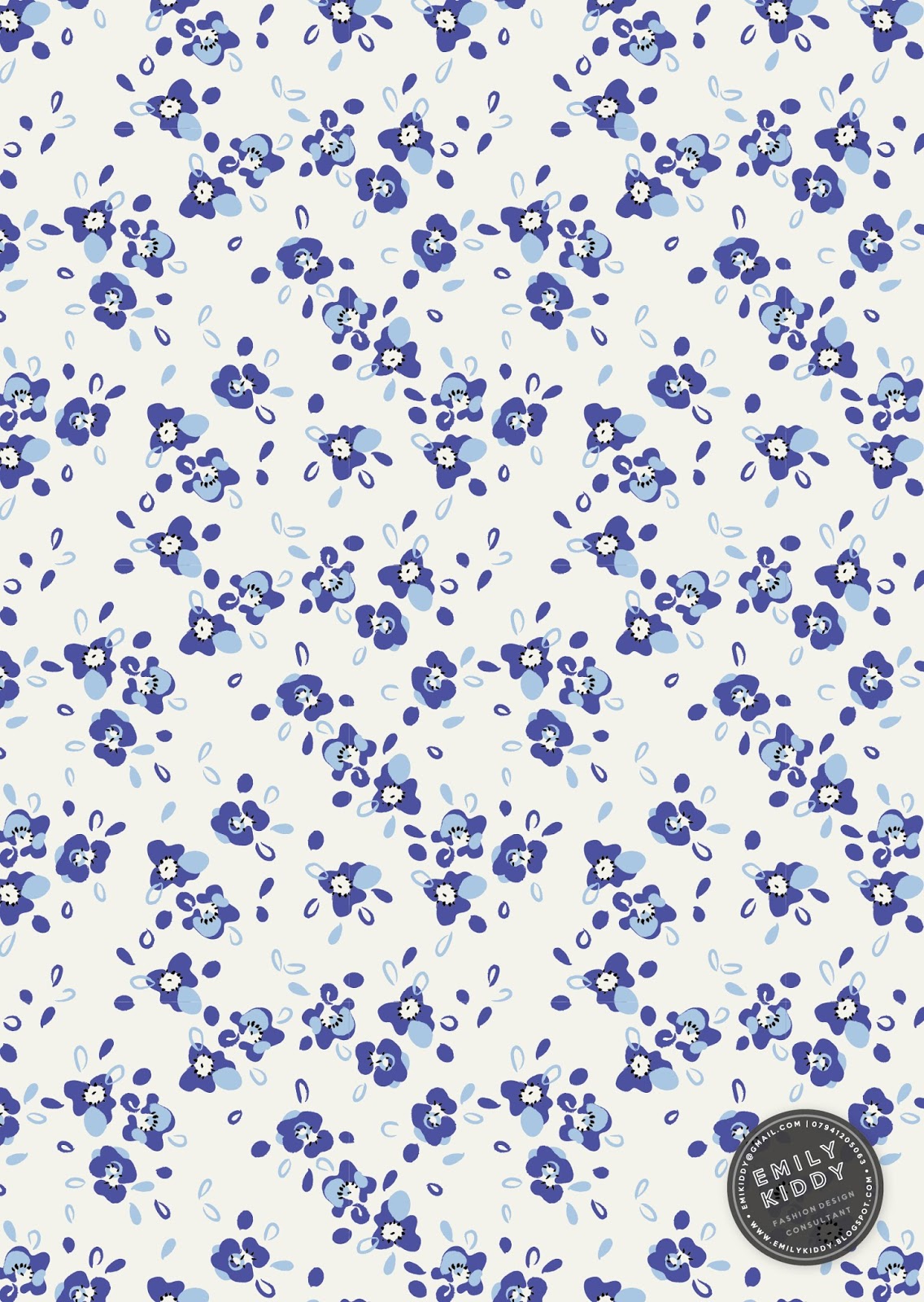 Emily Kiddy: Spring | Summer 2017 - Spring Tide - Girls Prints