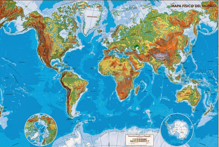 CURSO 6º CEP CERVANTES: MAPA FÍSICO DE LA TIERRA (pdf)