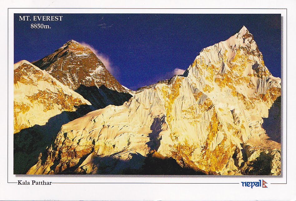 Postcard A La Carte: Nepal - Mount Everest 8850m