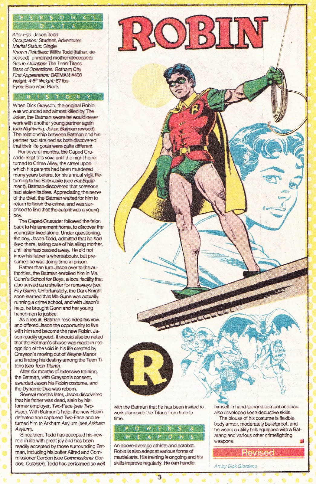 ThisMeansWhatWhy: That's Who? Who's Who Thursday - Robin