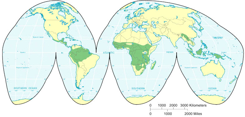 Subsistence Farming Map