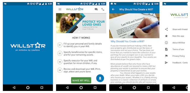 Download WillStar - Free Online Will Maker Mobile App - Youth Apps