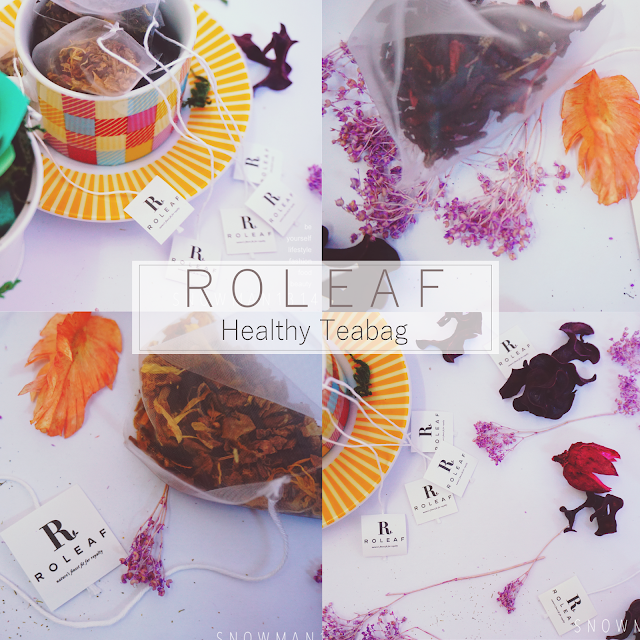 Healthy Tea Time with Roleaf | Snowman · Sharing