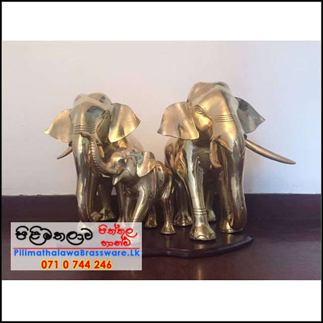 Brass Elephant Trio (Thunpath rana) - තුන්පත් රෑන