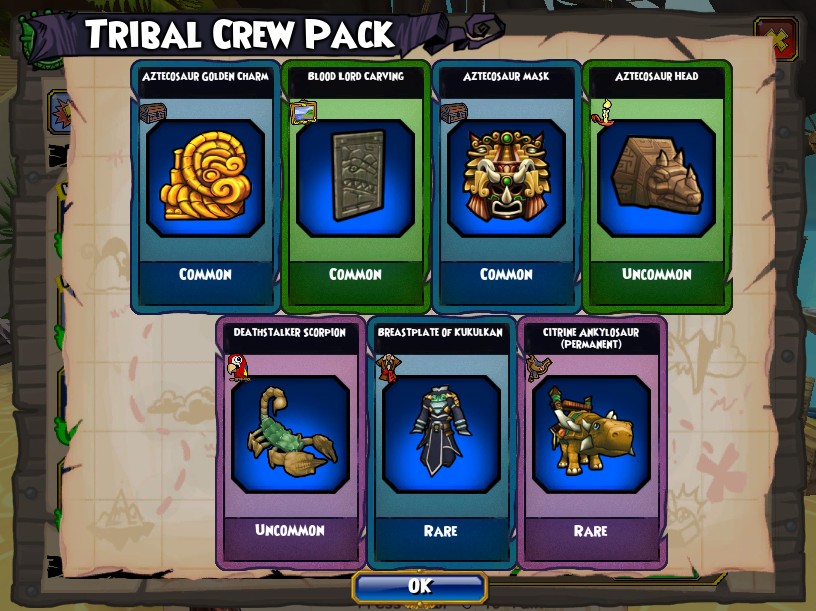 Stars of the Spiral: The New Tribal Crew Pack from Pirate101!