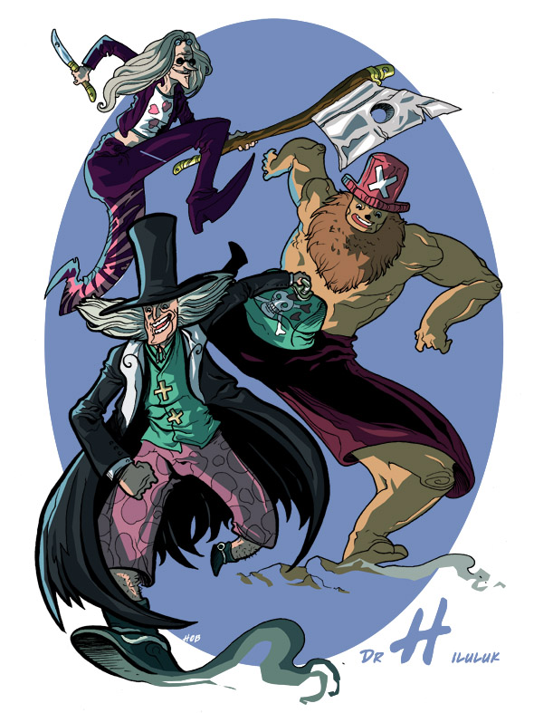 les carnets de Steph: Dr Hiluluk en couleur