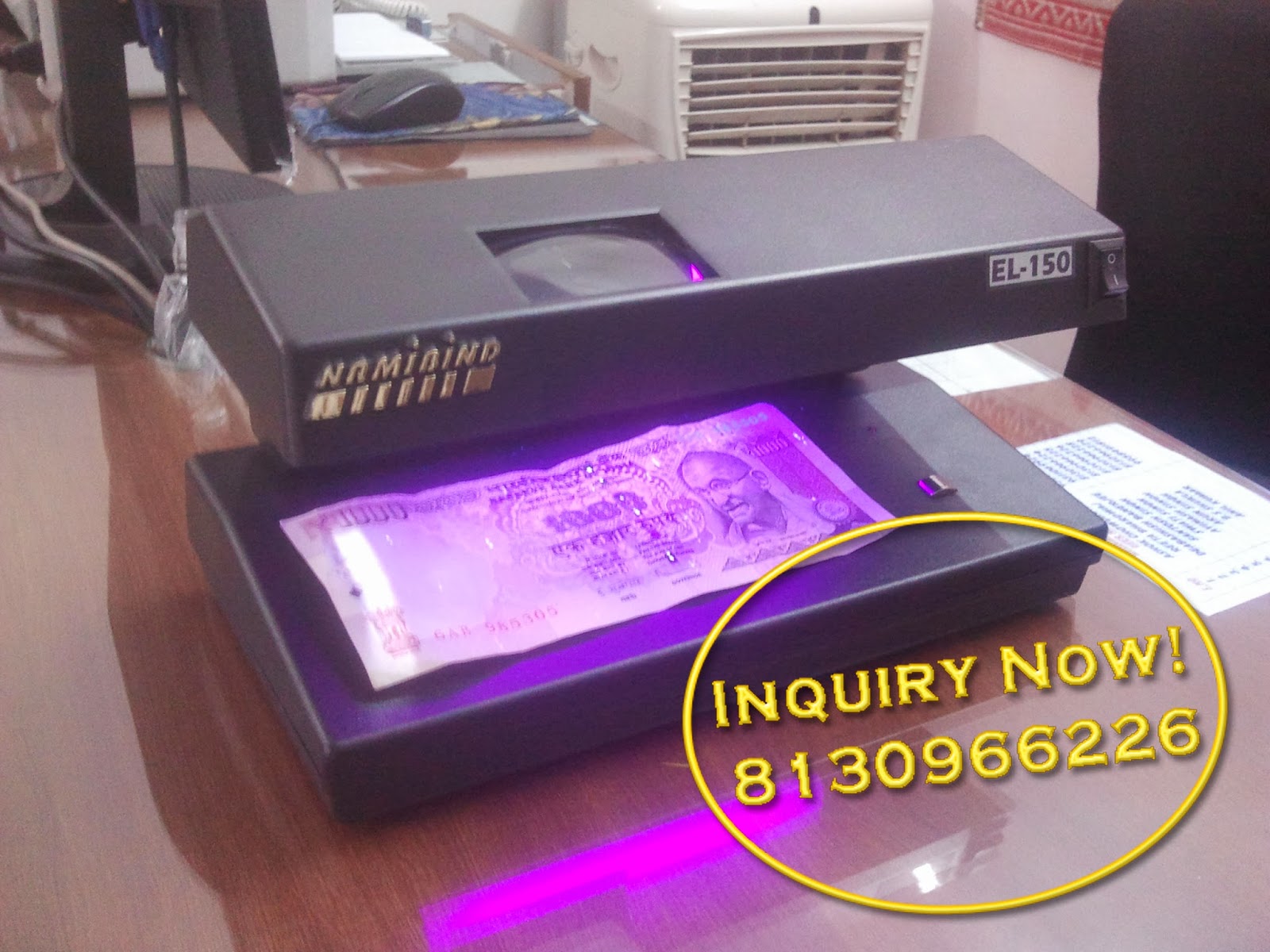 Fake Note Detector Machine Supplier for Delhi, Gurgaon, Noida and all ...