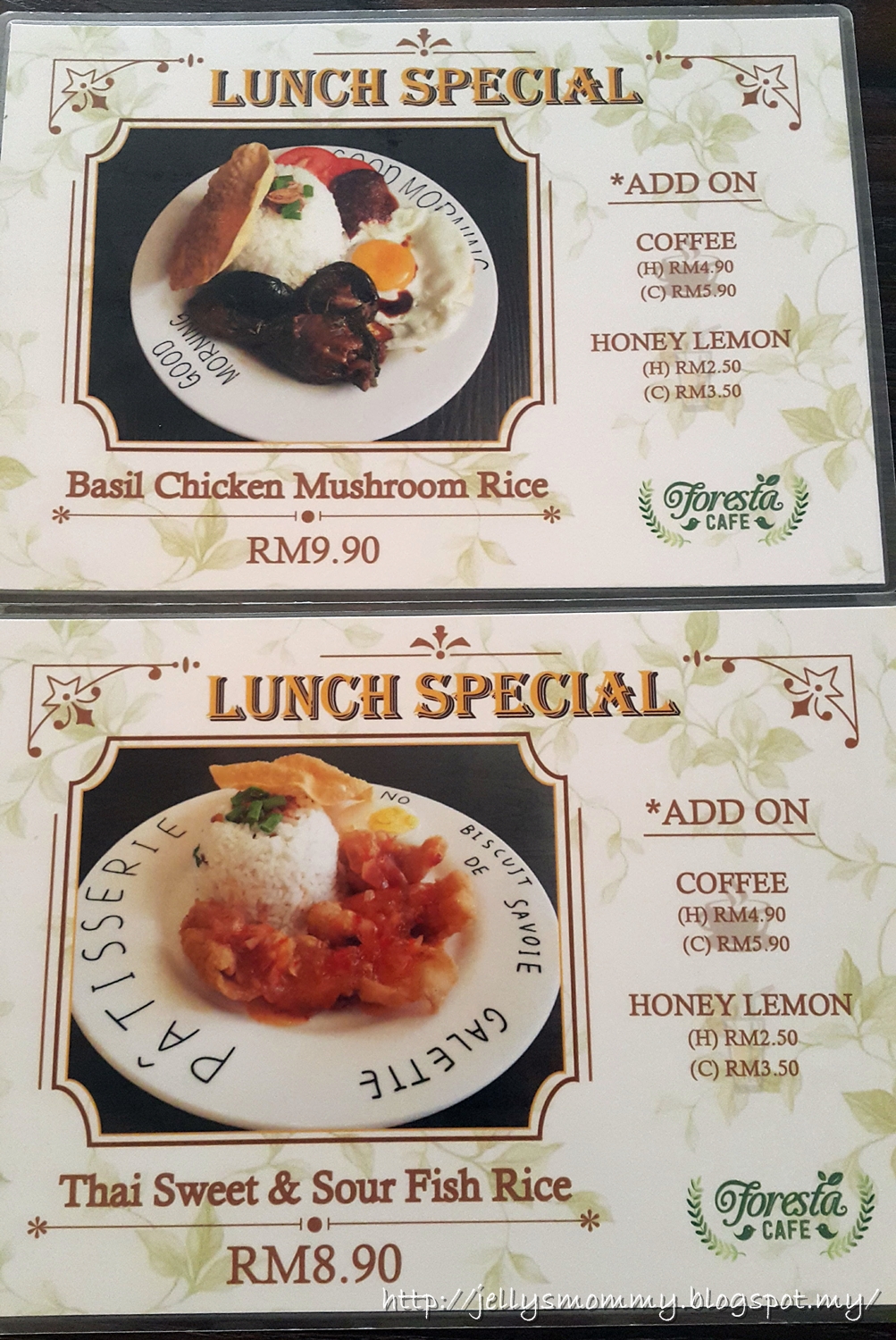 A little bit of Everything: Foresta Cafe (Kota Permai) Review
