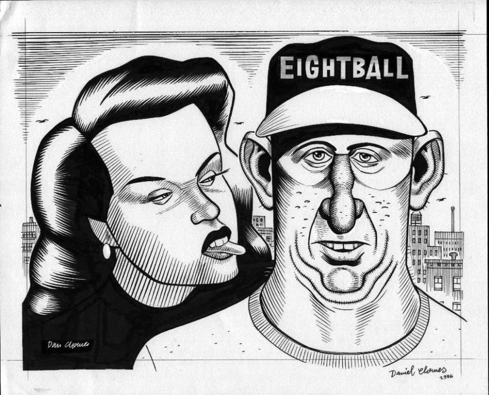DRAWING AT DUKE: Daniel Clowes