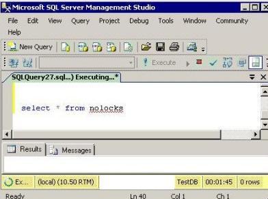 Fascinating SQL: SQL : NOLOCK