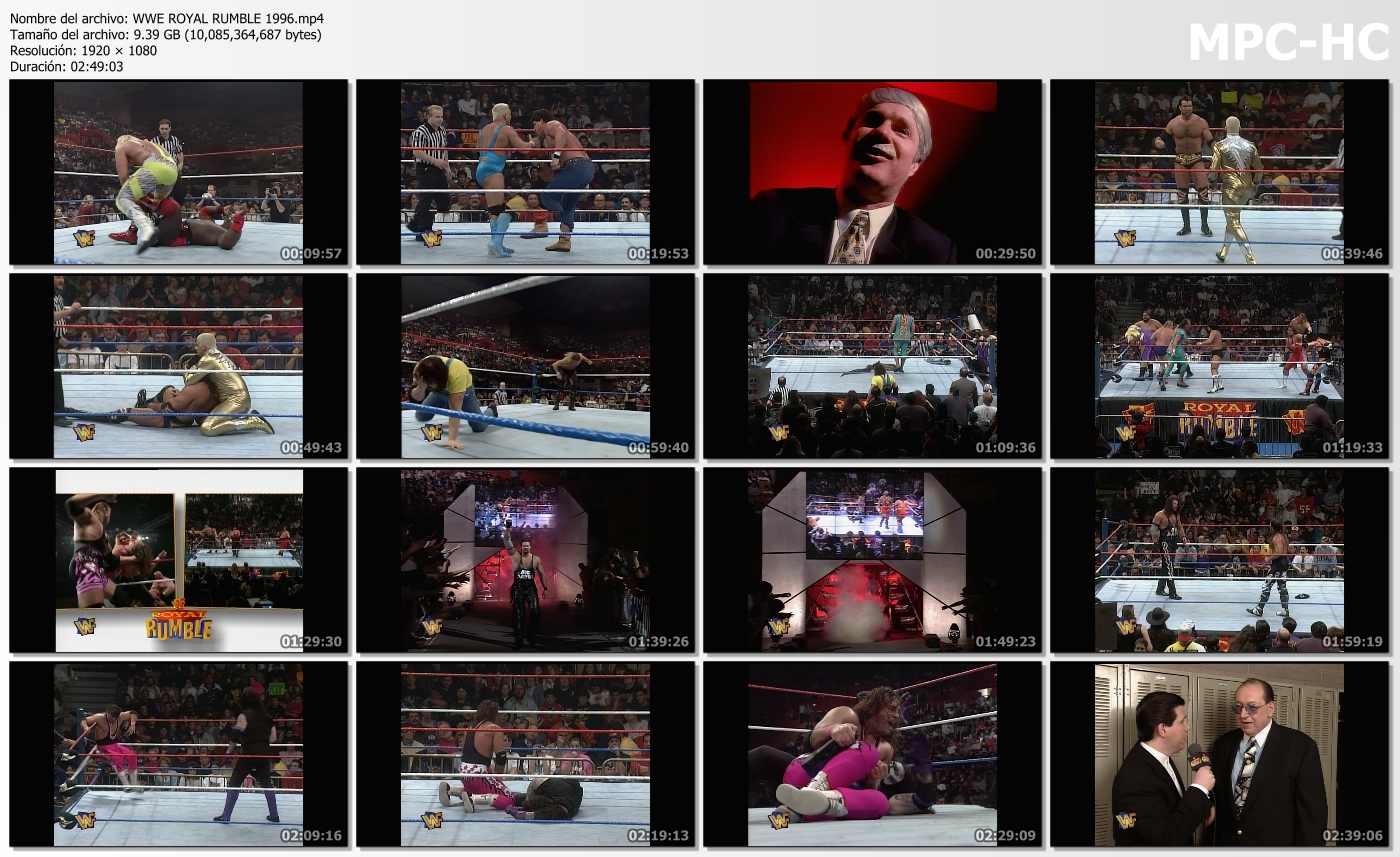 WWF Royal Rumble [1996] [1080p]
