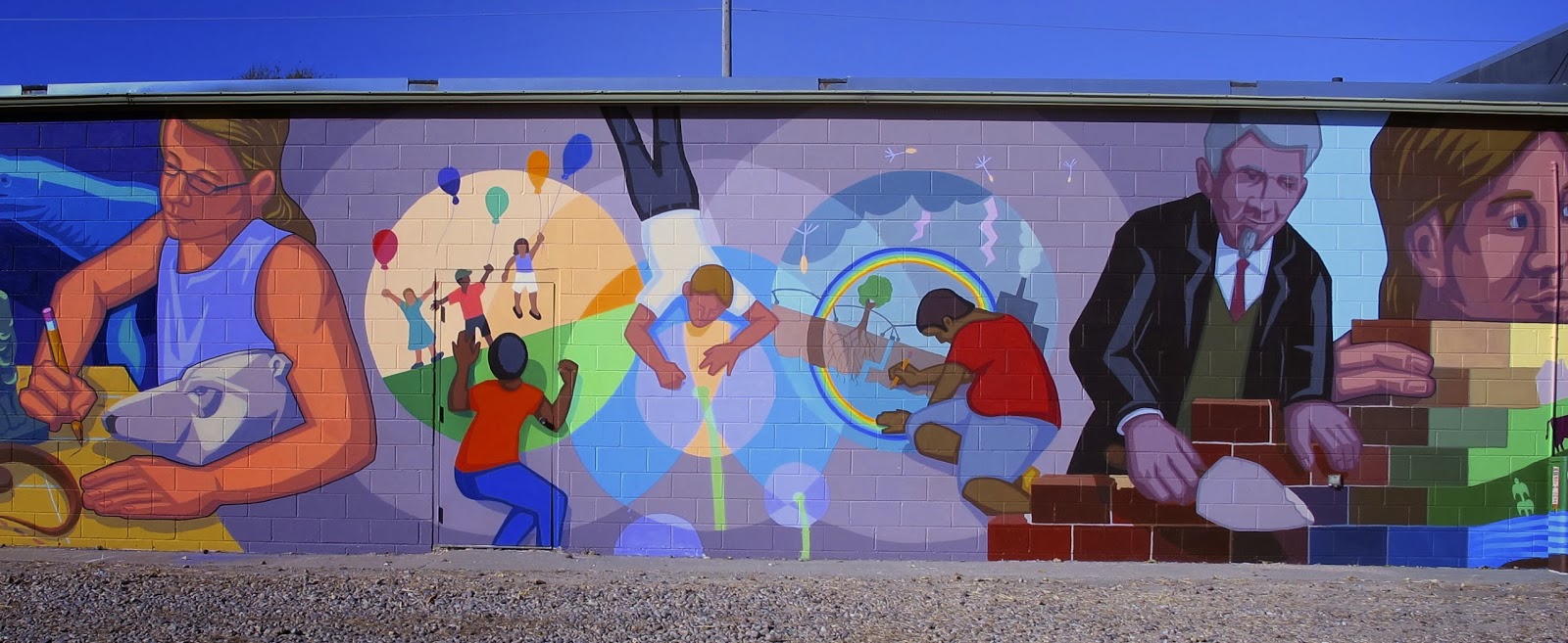 The Mid-America Mural Project: The completed Hastings, Nebraska mural!