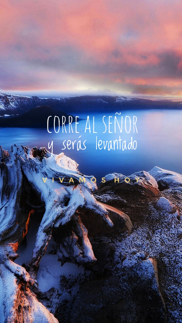 Vivamos hoy: Devocional: Corre hacia el Señor y serás levantado