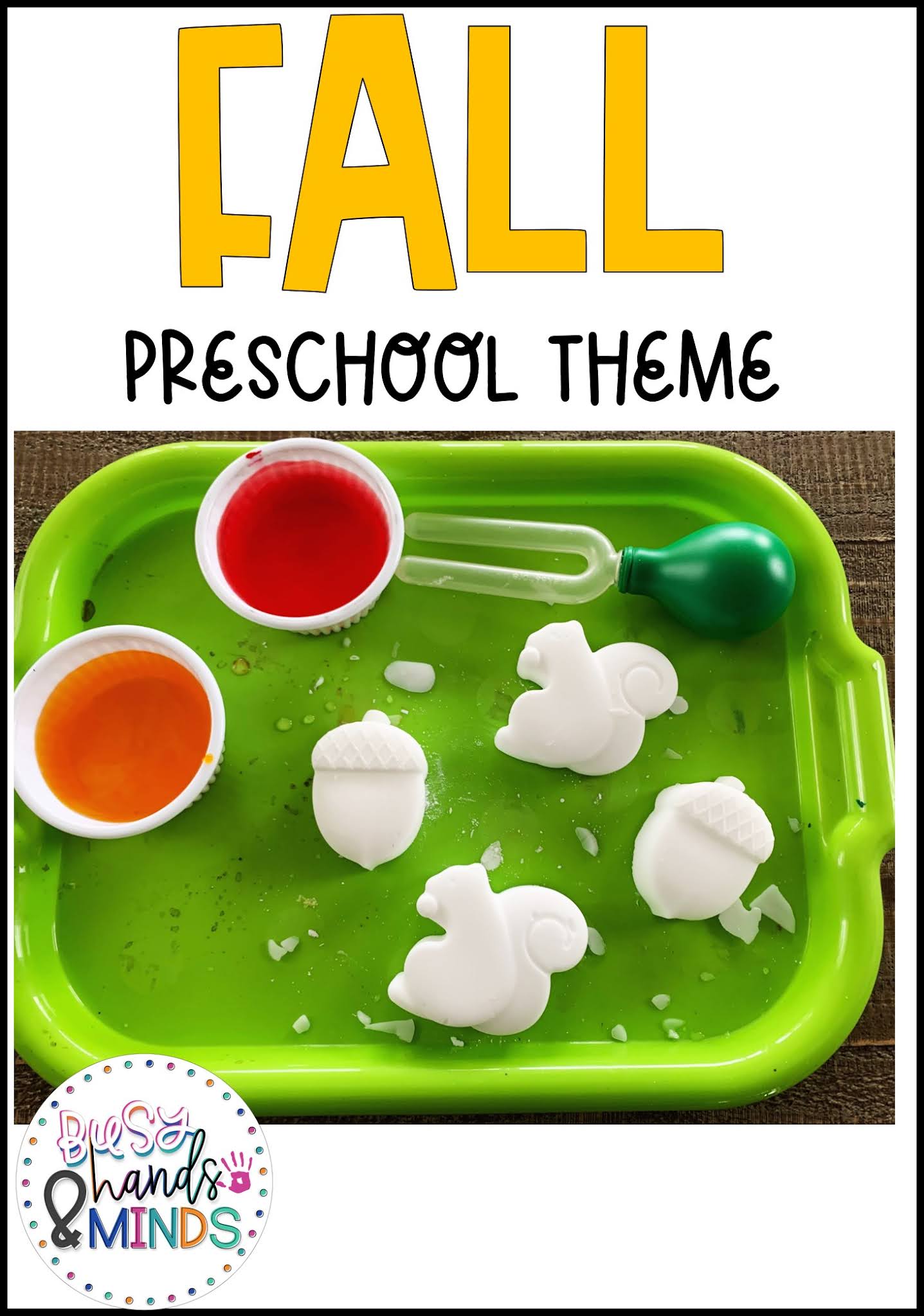 Fall Preschool Theme | Busy Hands and Minds
