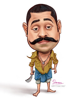 Creative Artist. Shameem : caricature of suraj venjaramoodu as ...