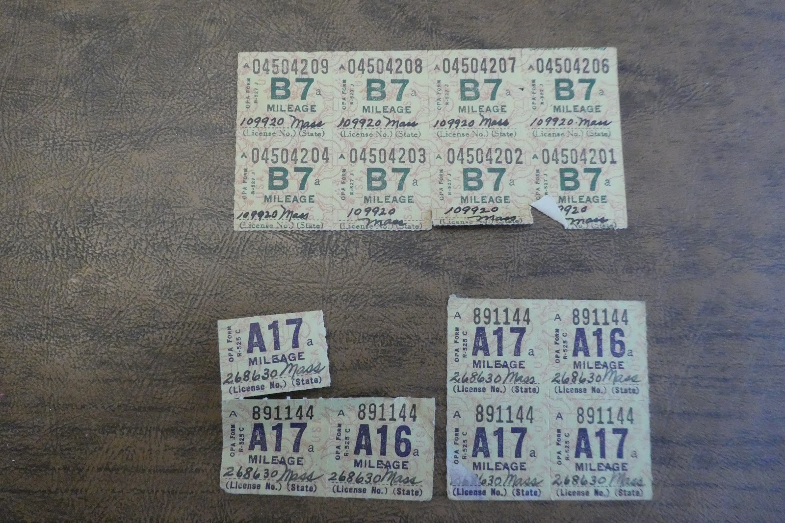Nutfield Genealogy: World War II Ration Tickets and Tokens