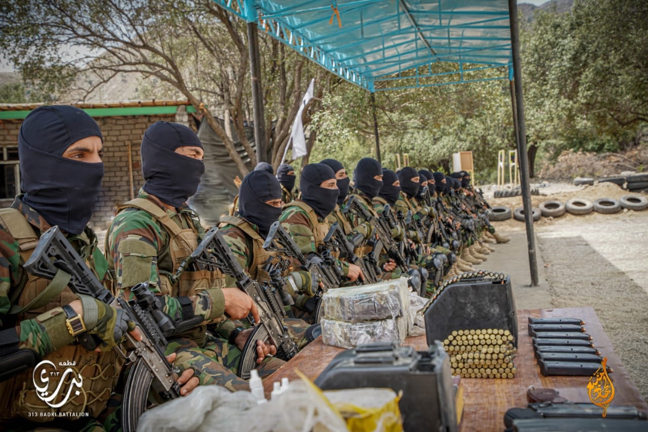 Historia y tecnología militar: Talibanes del batallón Badri 313