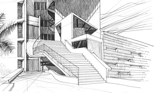 Arquii Blog: Dibujo Arquitectonico