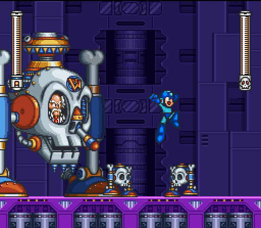 ROCKMAN 7 BOSS 18.威利機器7號(Wily Machine 7) - RMMH洛克人回憶之館