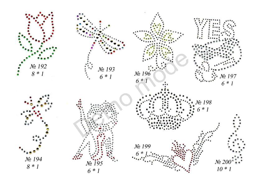 Desenhos em Strass | Lucanicho