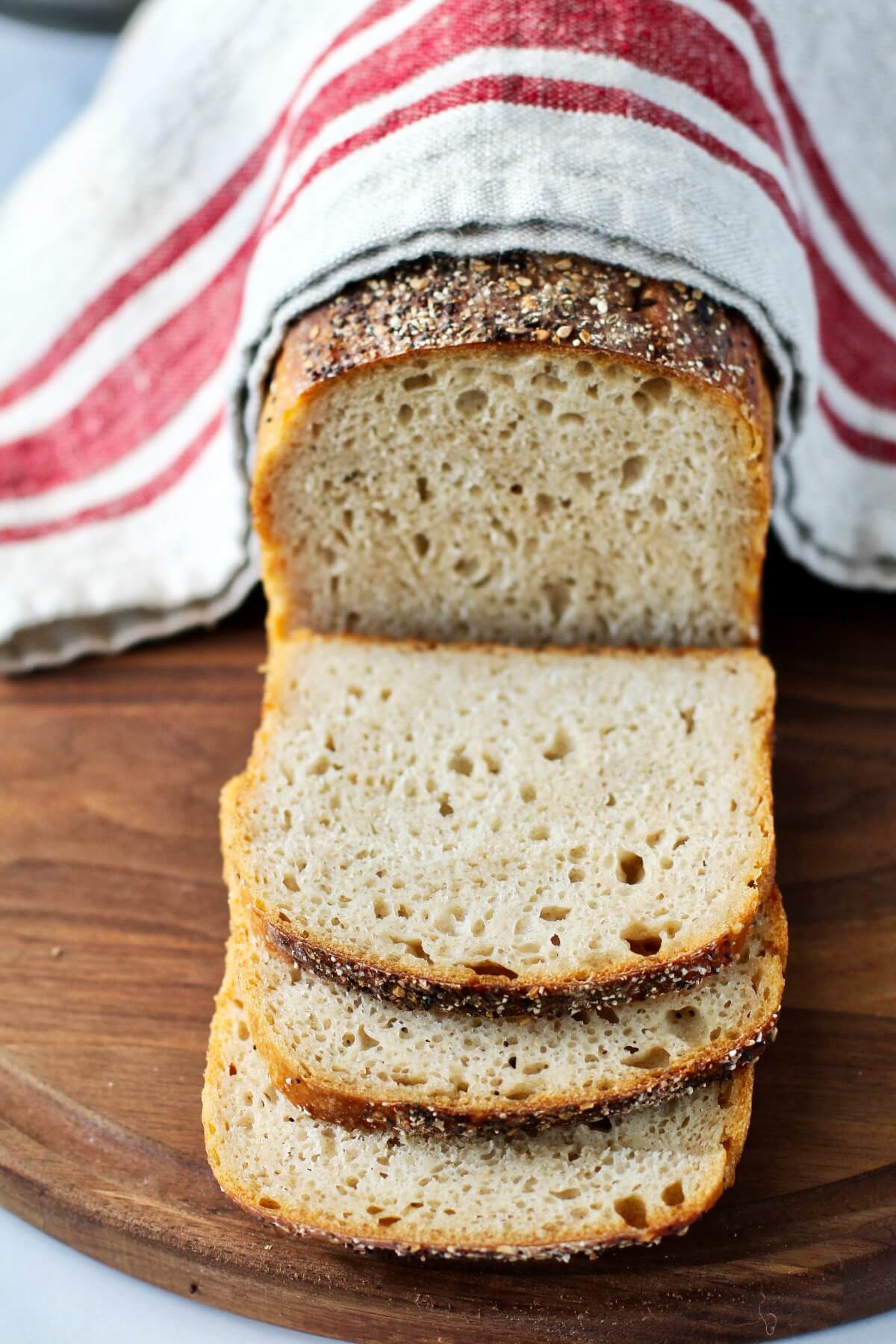 No Knead Sourdough Sandwich Bread | Karen's Kitchen Stories