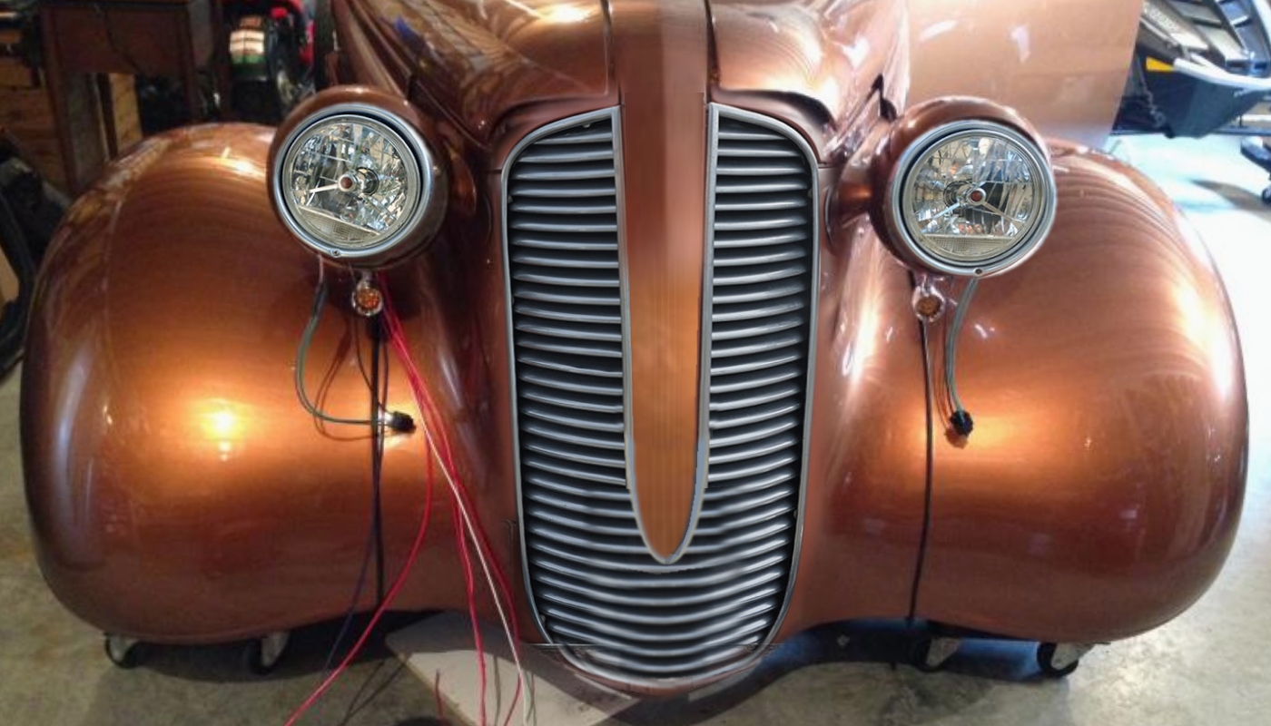 Anyone with a custom grill?? 30's coupe?? | Hot Rod Forum