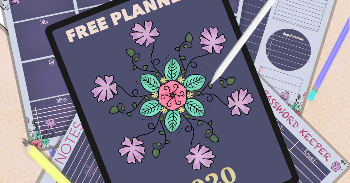 2020 Flower Planners