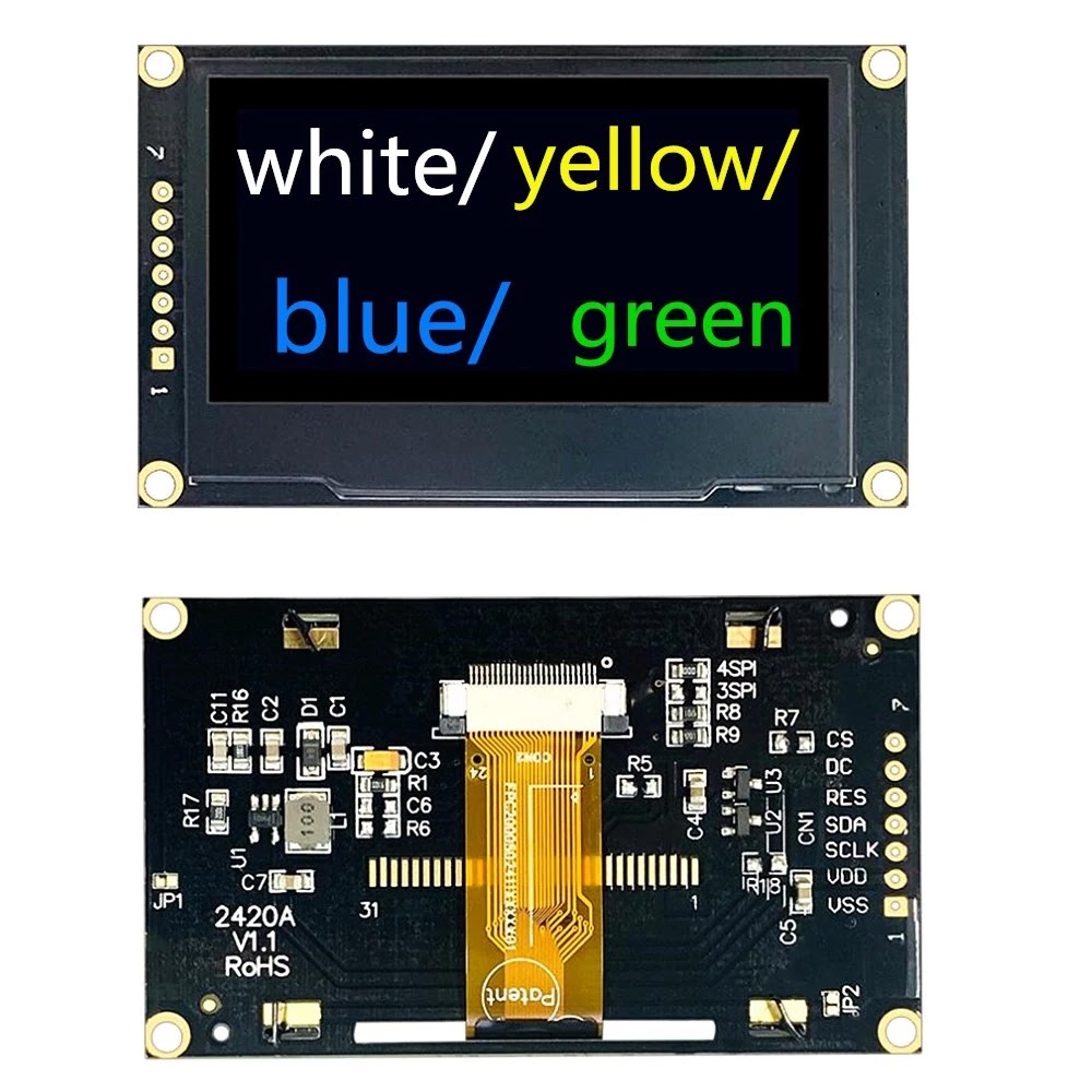 Display SSD1309 con Arduino | danielealberti.it Display SSD1309 con Arduino | danielealberti.it