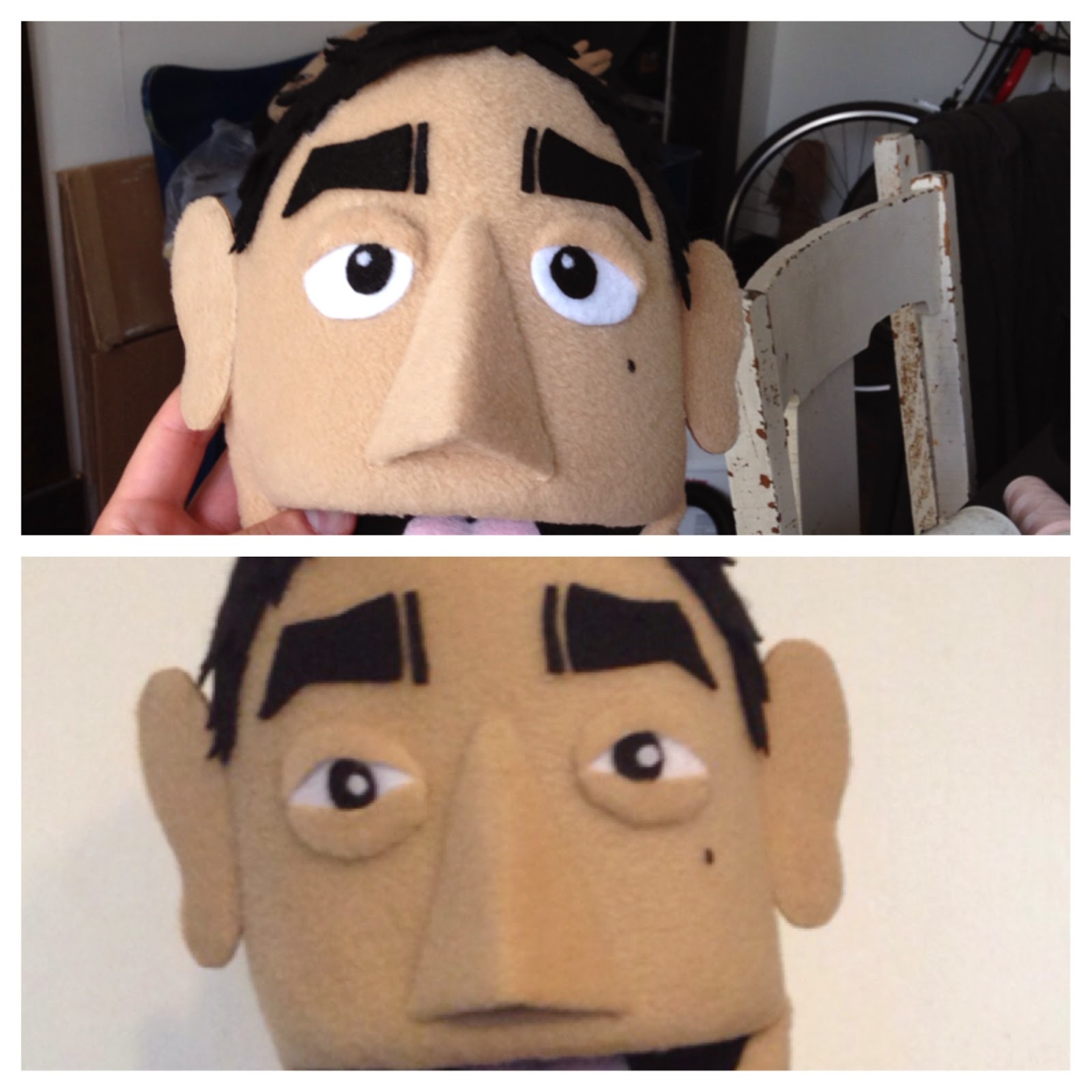 Ben Rumback's Art Blog: A Pair of Puppets