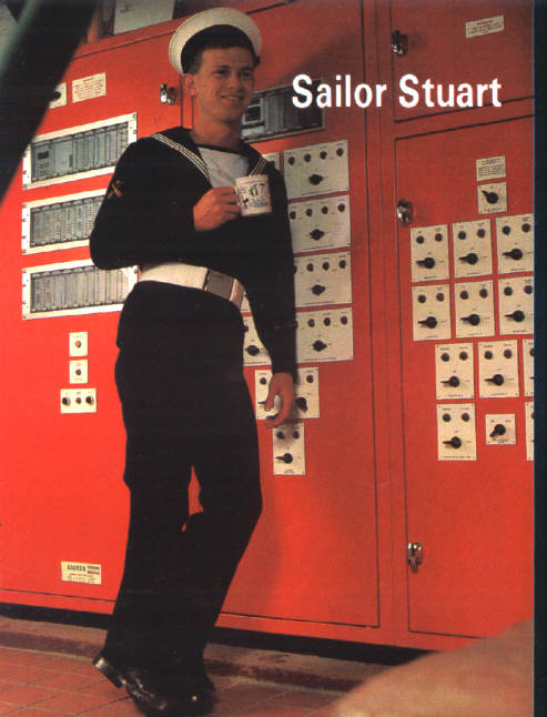 MALE MODELS FROM THE PAST: Sailor STUART (Mike Arlen Model)