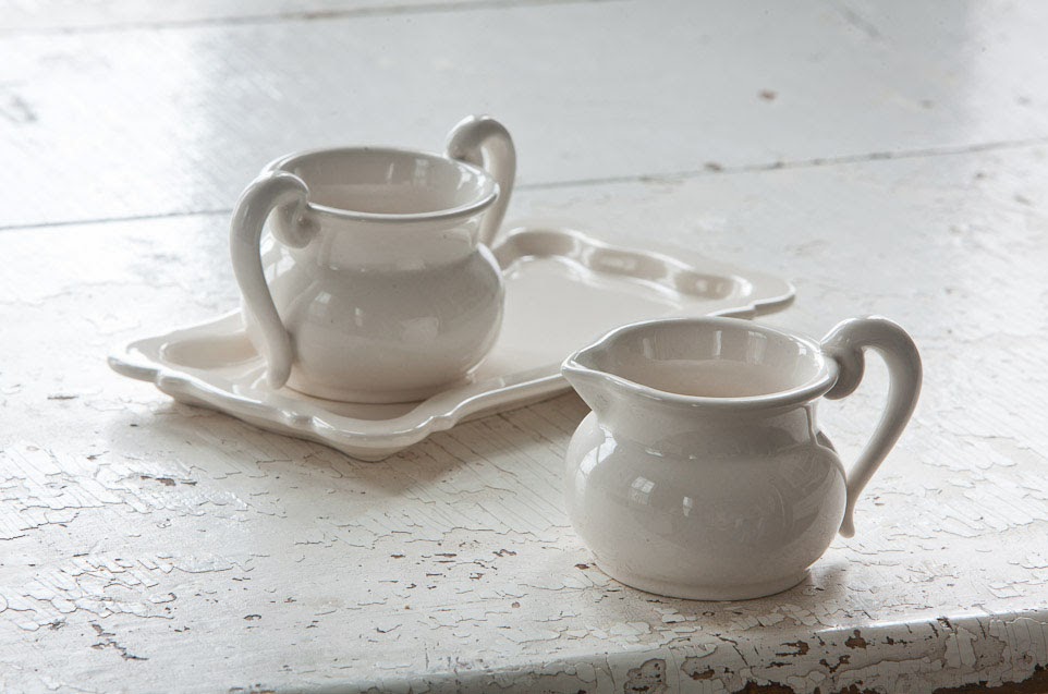 farmhouse musings: Sweet Creamware