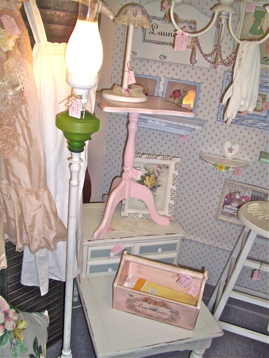 The Polka Dot Closet: My Antiques Booth