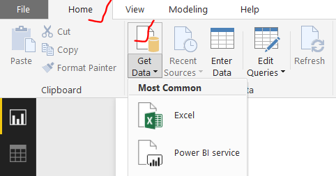 How to Get or Load Input Data from various Sources in Power BI Desktop ...