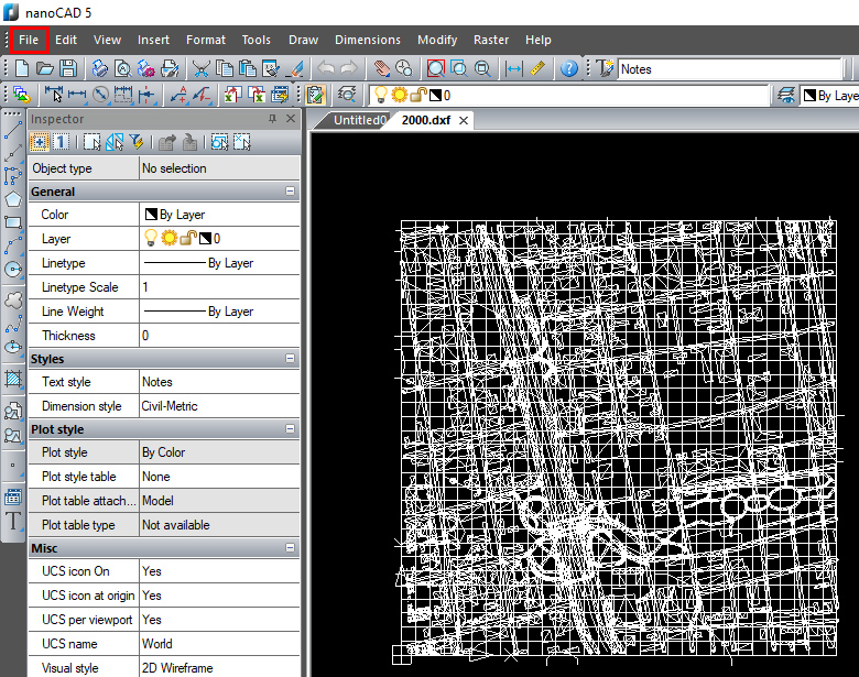 Estudiando Blender: Ciudad con Cad mapper y Nano Cad