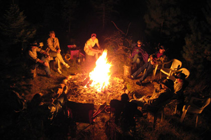 Rigby East Stake Girls Camp : Ward Campfire Sharing